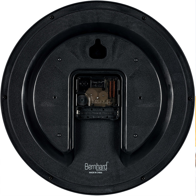 10 Inch Black Wall Clock 2 pack – Bernhard Products