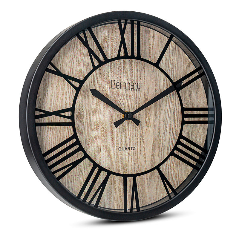 Brown Farmhouse Wall Clock – Bernhard Products