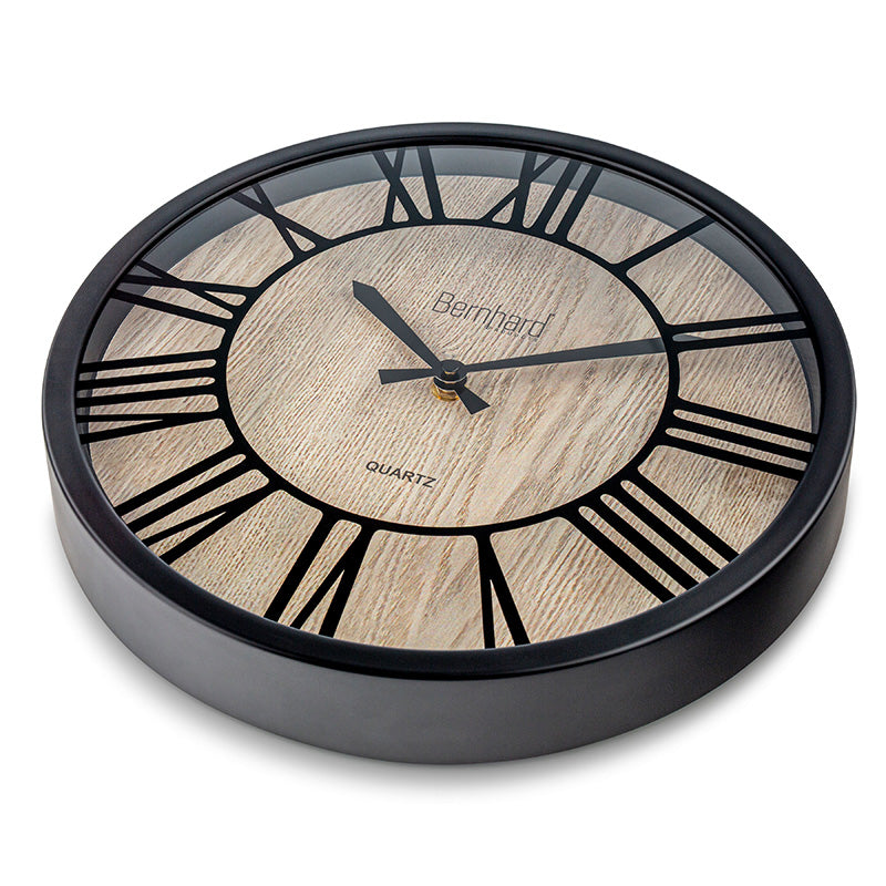 Brown Farmhouse Wall Clock – Bernhard Products