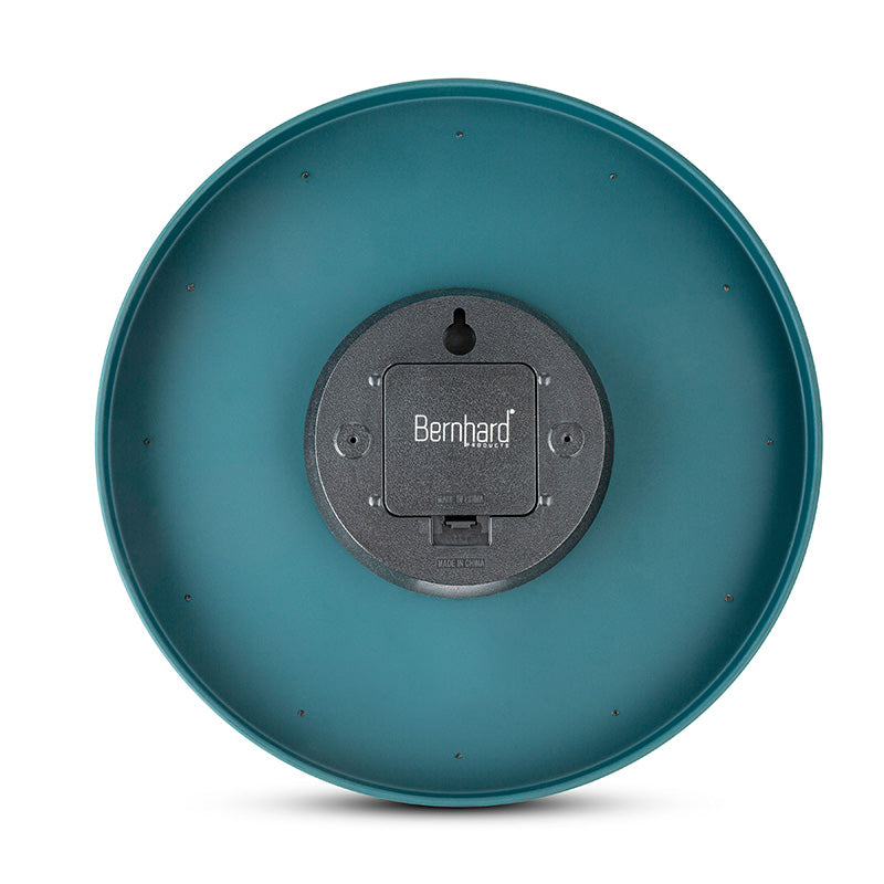 Metal Teal Wall Clock – Bernhard Products