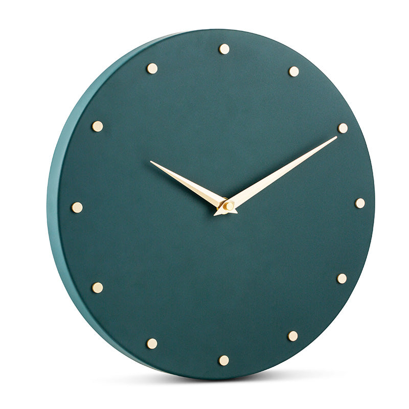 Metal Teal Wall Clock – Bernhard Products