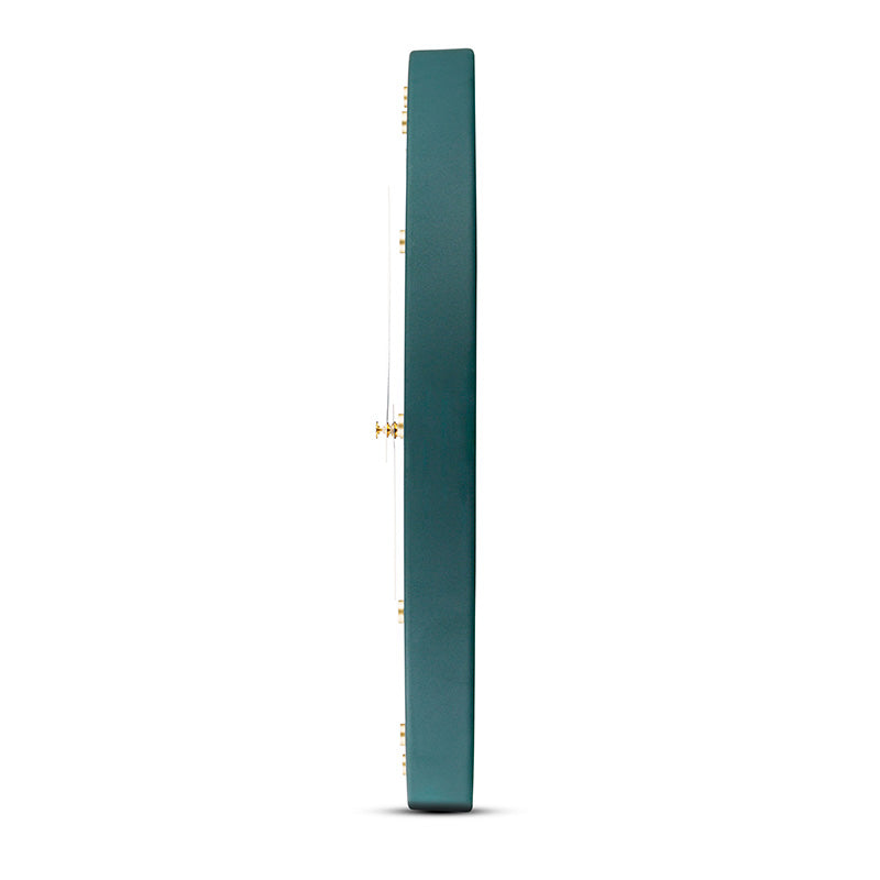 Metal Teal Wall Clock – Bernhard Products